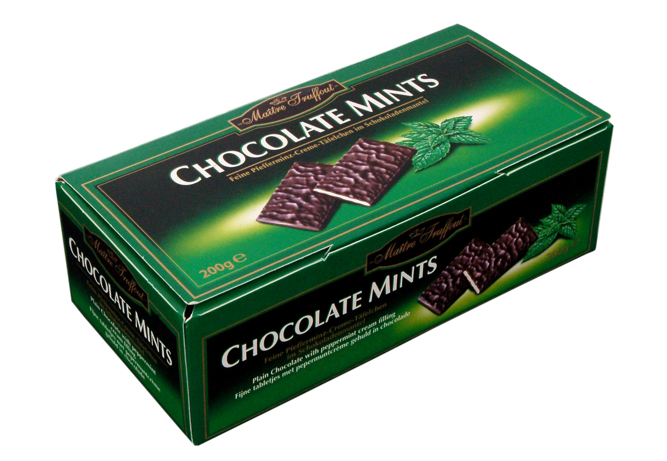 MAITRE TRUFFOUT - Mátová čokoláda (balené miničokoládky) 200g | Seznam ...