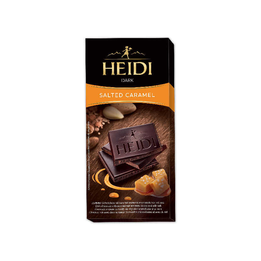 HEIDI čokoláda Dark Salted Caramel 80g | Seznam zboží |Dr. Maršík | E ...